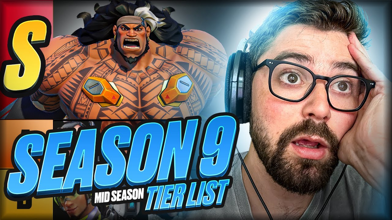Mid Season 9 Tier List - Best and Worst Heroes | Overwatch 2 New Meta ...