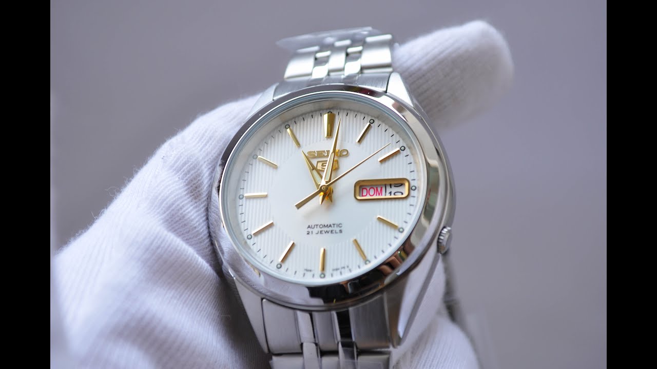Seiko 5 Automatic SNKL17K1 - YouTube