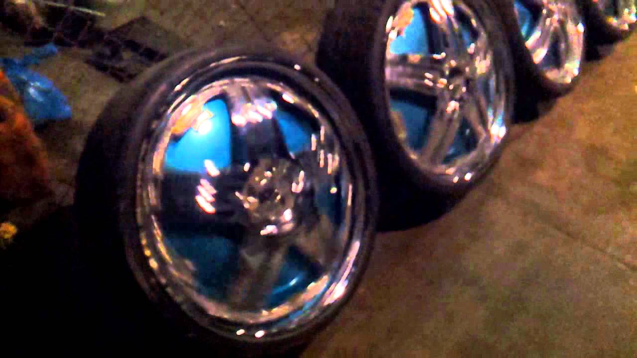 Picked up a set of 24" DUB Delusions for the Cutty - YouTube