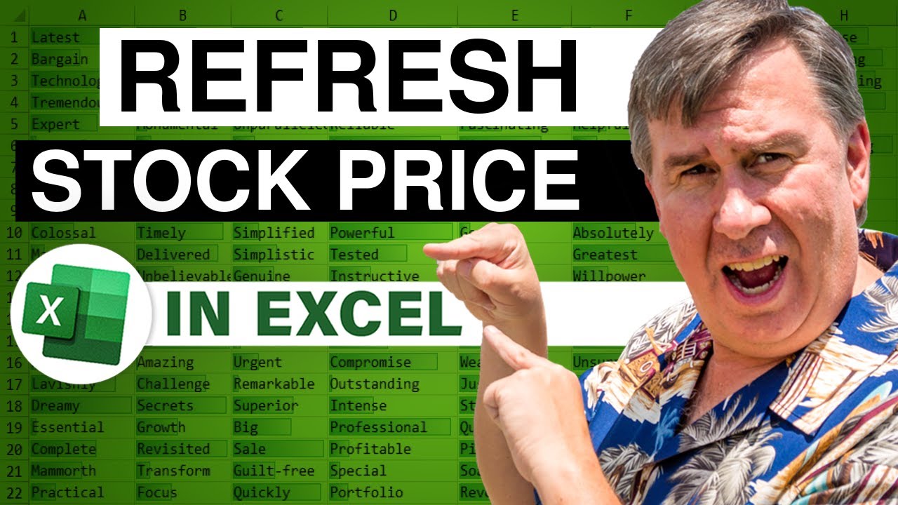 Excel Introducing Free Stock Quotes In Excel Episode 2265 YouTube excel-introducing-free-stock-quotes-in-excel-episode-2265-youtube