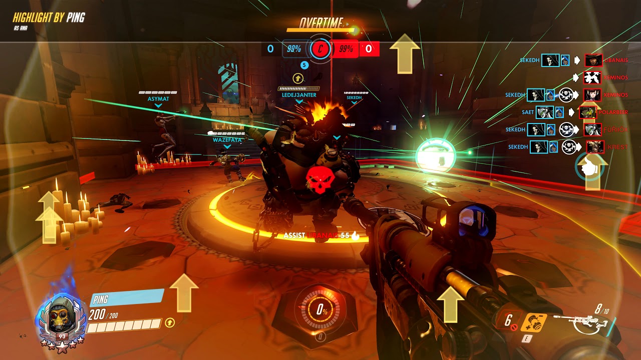 A Beautiful Push [Overwatch Competitive Highlight] - YouTube