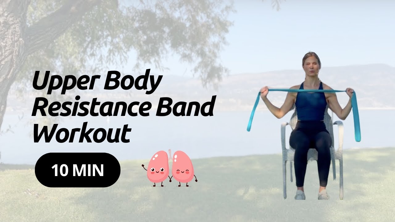 10-Minute Upper Body Workout - Resistance Band Needed! - YouTube