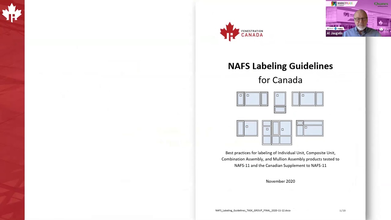 New NAFS Labeling Guidelines for Canada, and What’s New for Mullions in ...