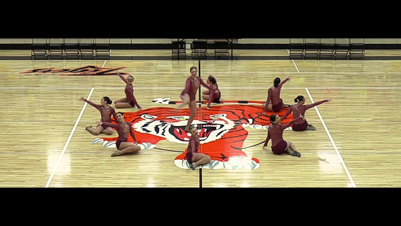 Delano Tiger Dance Team, Varsity Jazz, Sections Performance 2020 - YouTube