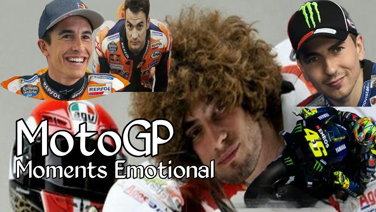 [motogp] emotional moments in motogp - YouTube