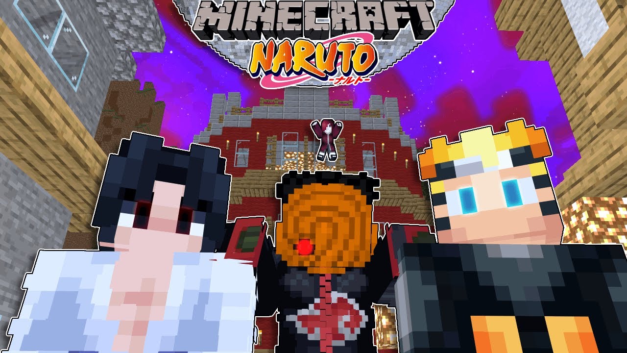 Minecraft, but its Naruto - YouTube