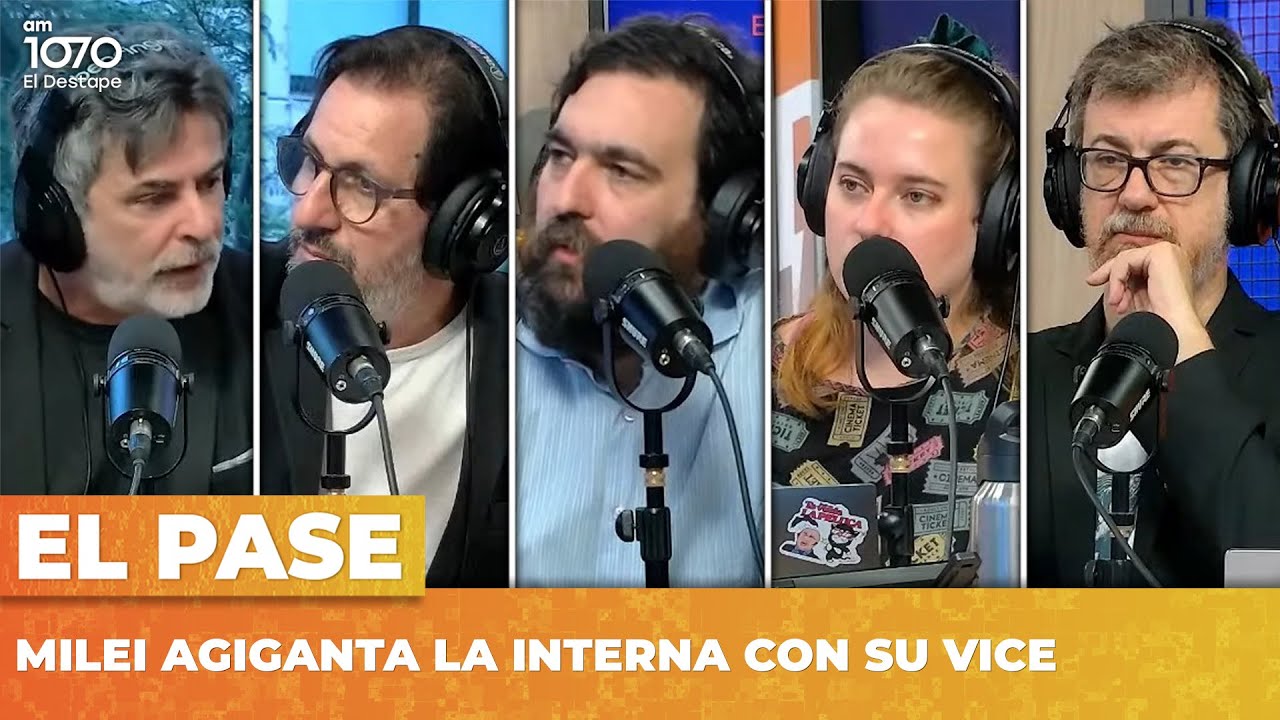 MILEI AGIGANTA LA INTERNA CON SU VICE | El Pase - YouTube