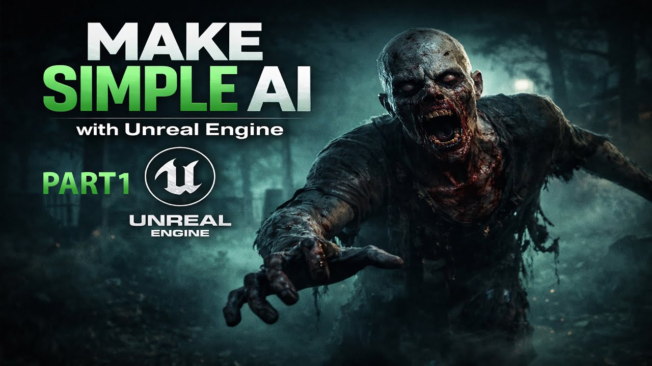 Make simple AI in Unreal Engine #1 - YouTube