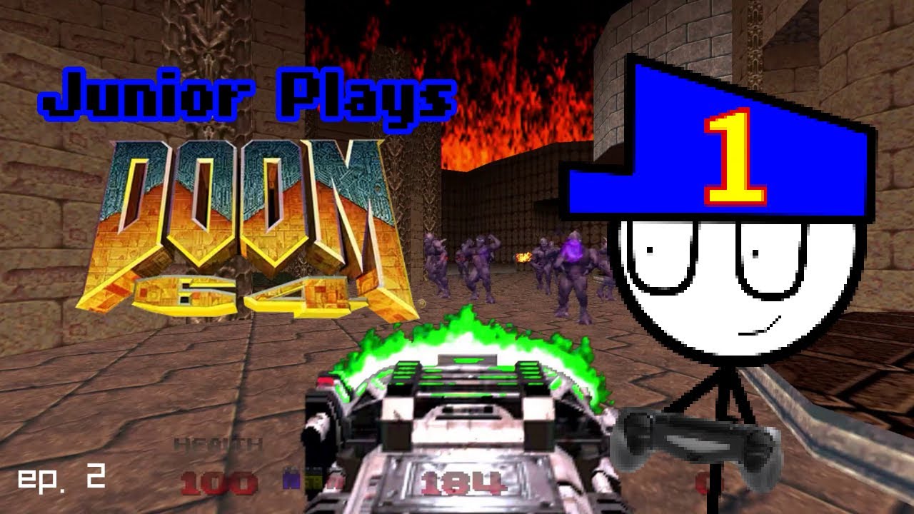 Junior Plays: Doom 64 (episode 2 of Junior Plays) - YouTube