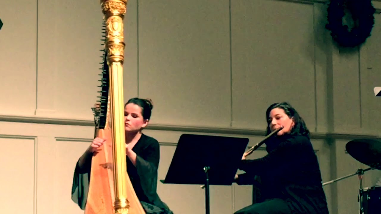Let All Mortal Flesh Keep Silent - Harp & Flute - YouTube