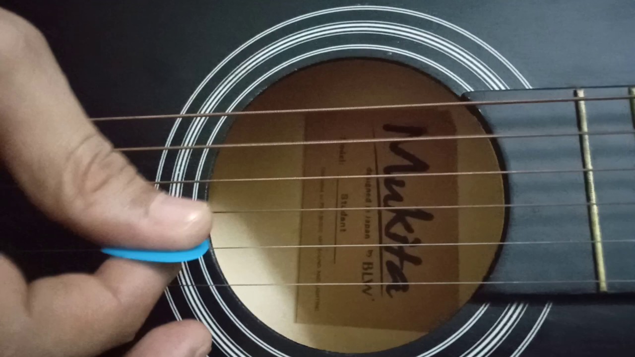 Belajar bermain guitar bersama SM sesi kedua - YouTube