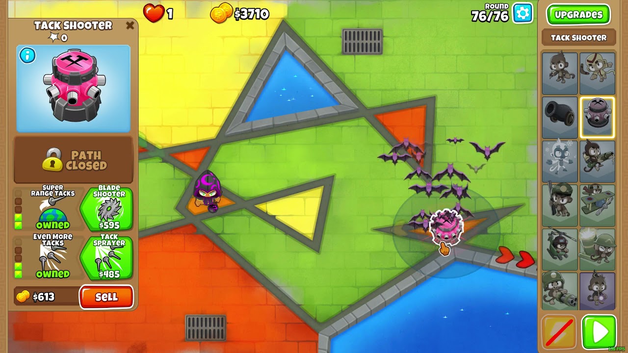 BTD6 - Advanced Challenge - Is Round 76 Hard? - YouTube