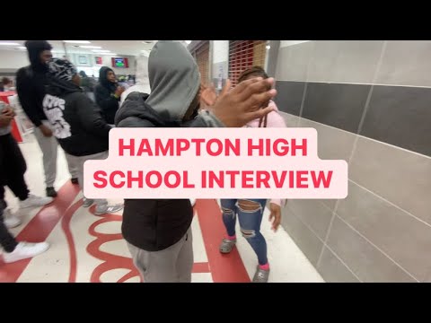 HAMPTON HIGH SCHOL INTERVIEWS If you had a 🍆 or 🍑 for 1 day what would ...