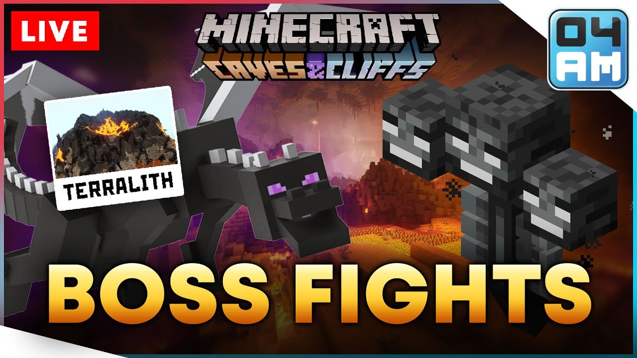 🔴BOSS FIGHTS PART 2 - Terralith Adventure Continues Lockdown Stream in ...