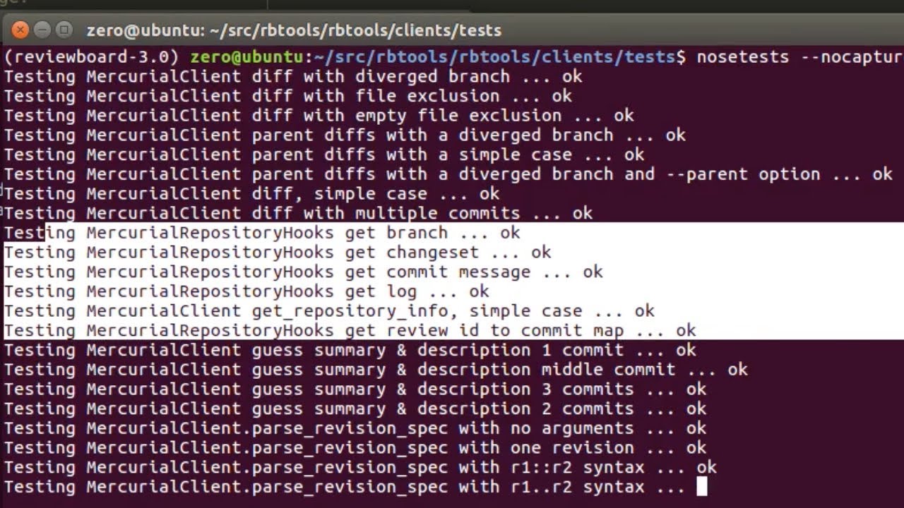 Graham Seaman - Demo 3: RBTools Repository Hooks and SVN Commit ...