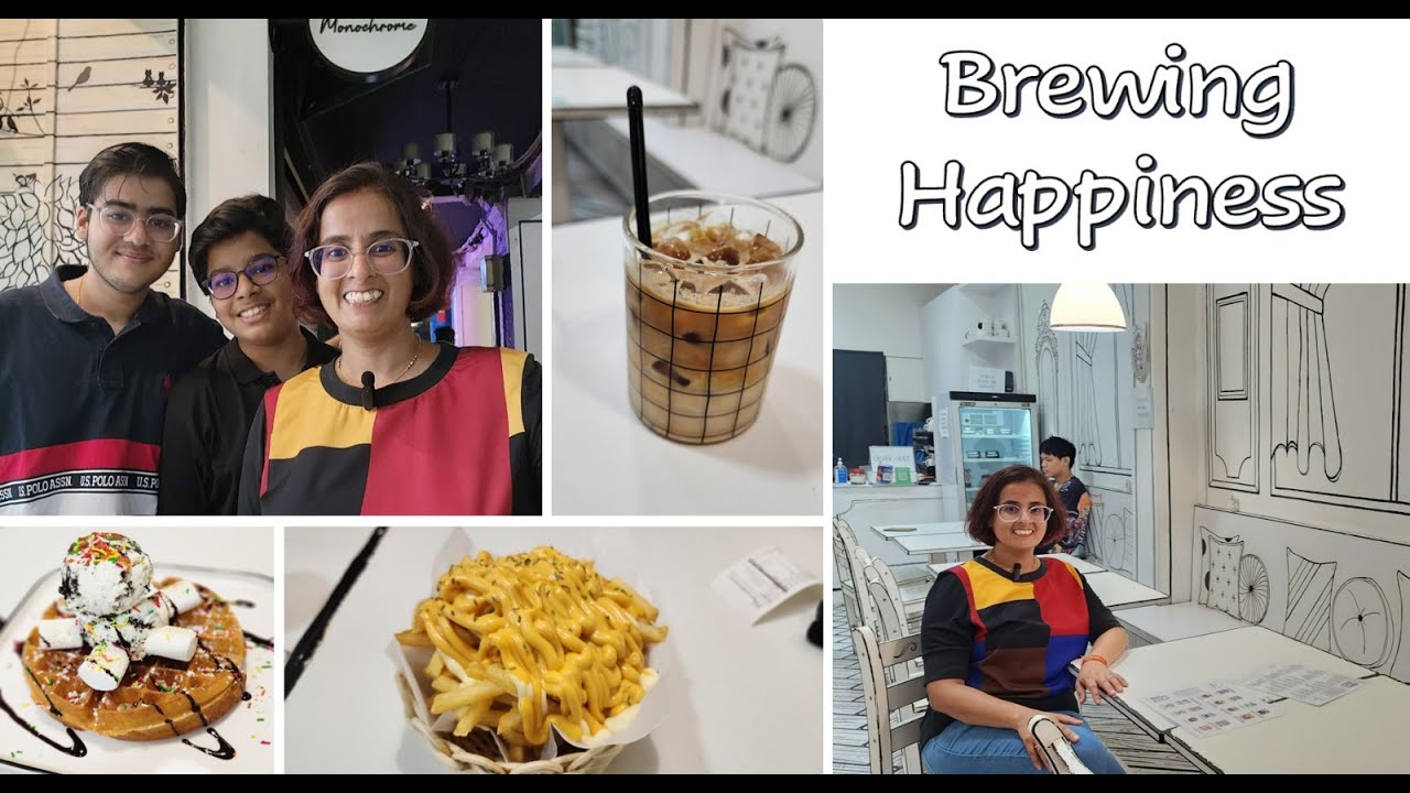 The Hidden Gem: Café Monochrome, Singapore's First 2D Café | Brewing ...