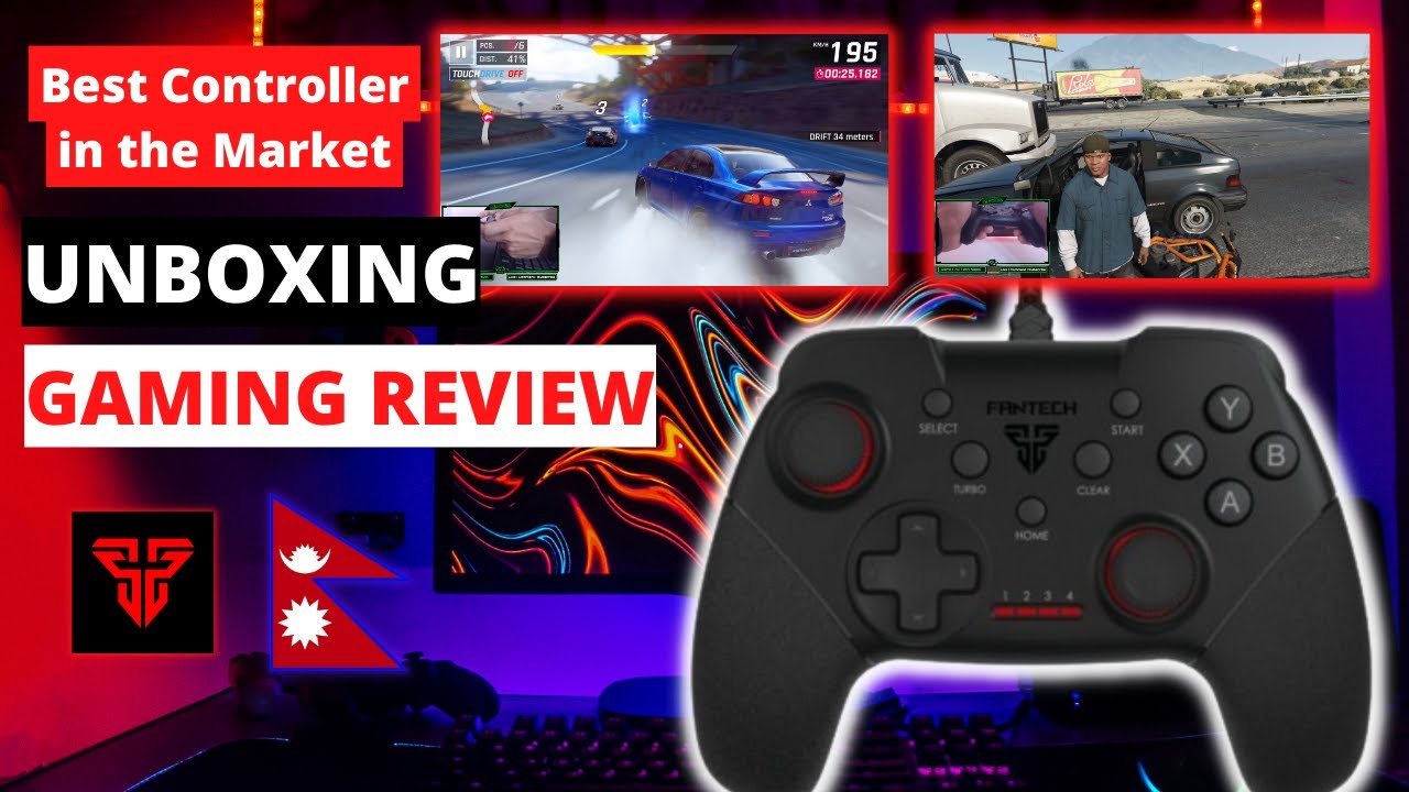 Fantech GP13 Controller For PC and PS3 | Unboxing And Full Review ...