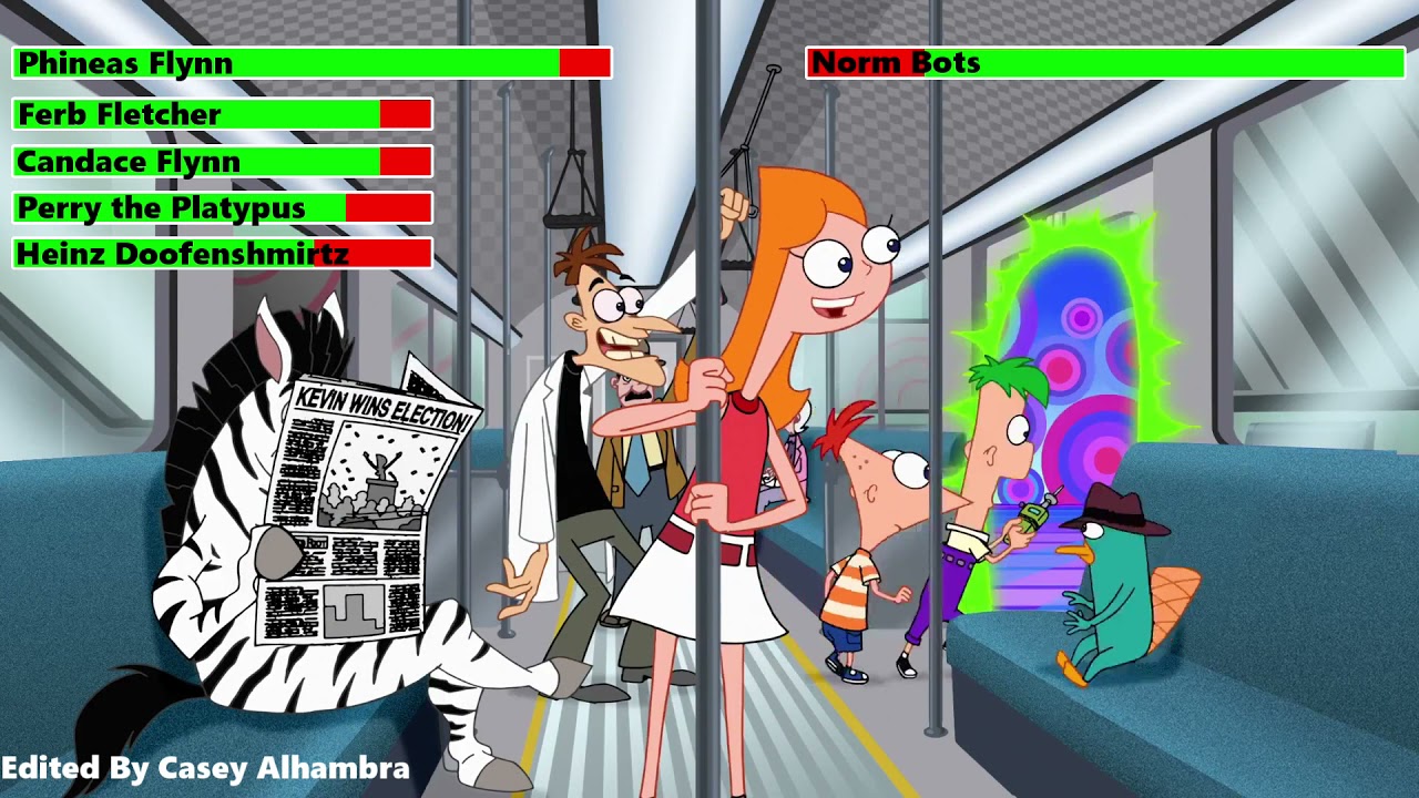 Phineas And Ferb Norm Bots