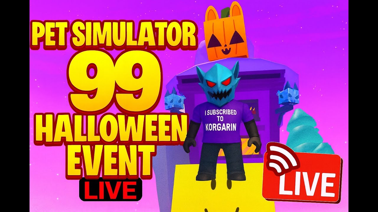 Pet Simulator 99 HALLOWEEN EVENT - Back To The Grind - YouTube