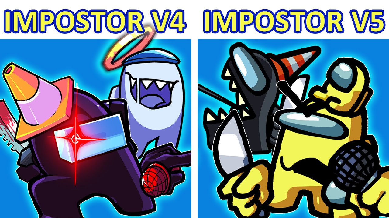 FNF VS Impostor V5 (Old vs New) - VS Impostor V5 New Update And ...