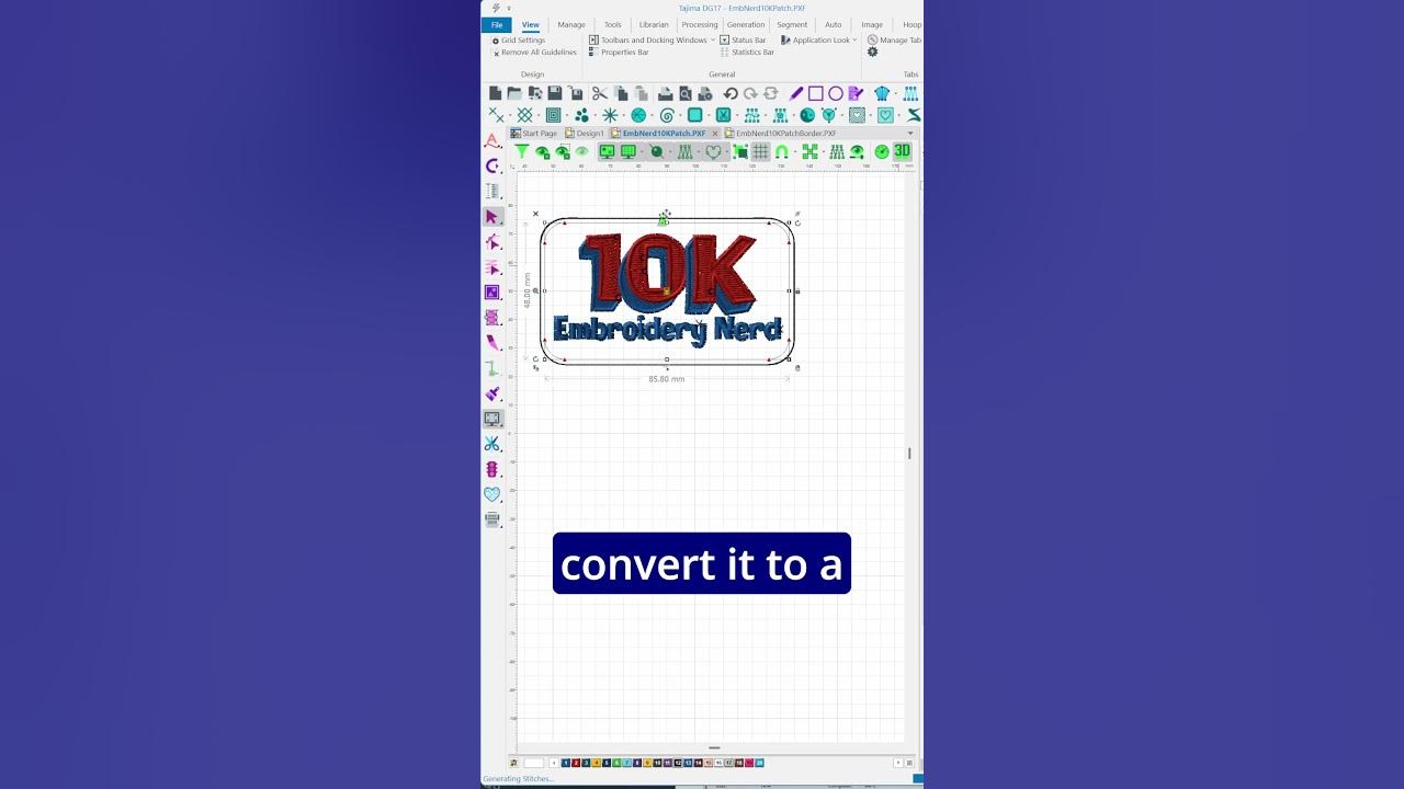 Using negative offsets to create patch border - YouTube