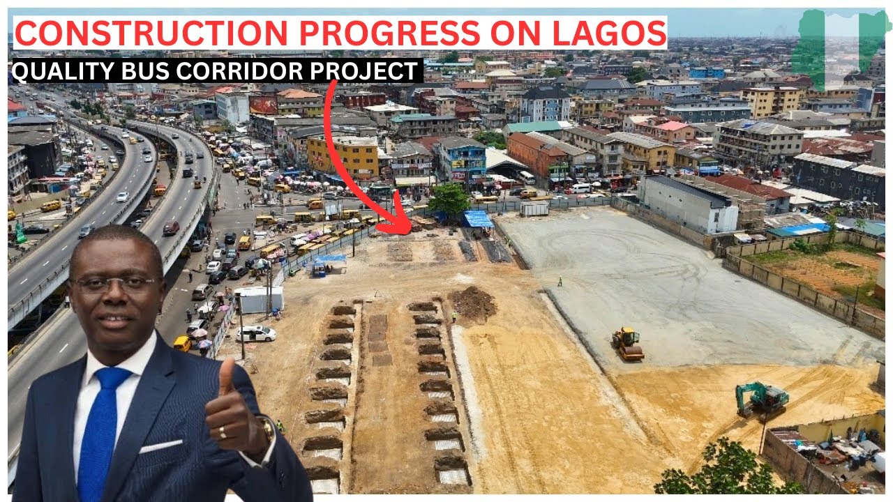 Lagos bus terminal - YouTube