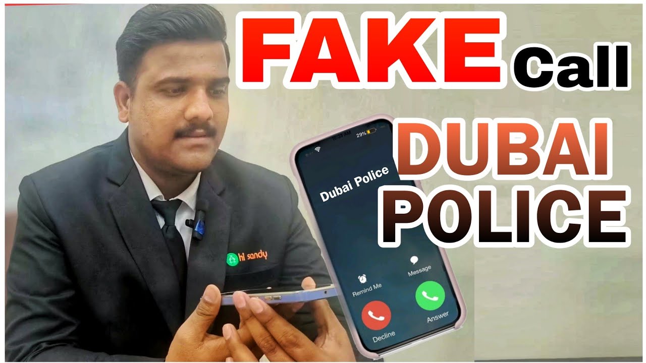 Scam !! Scam !! Fake Dubai Police Call | दुबईमध्ये मला फसवण्याचा ...