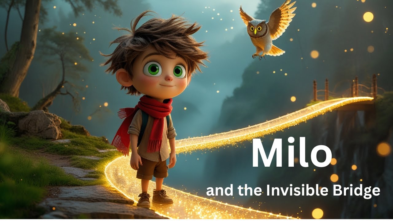 Milo And The Invisble Bridge| Fairy Tale in English| English Fairytale ...