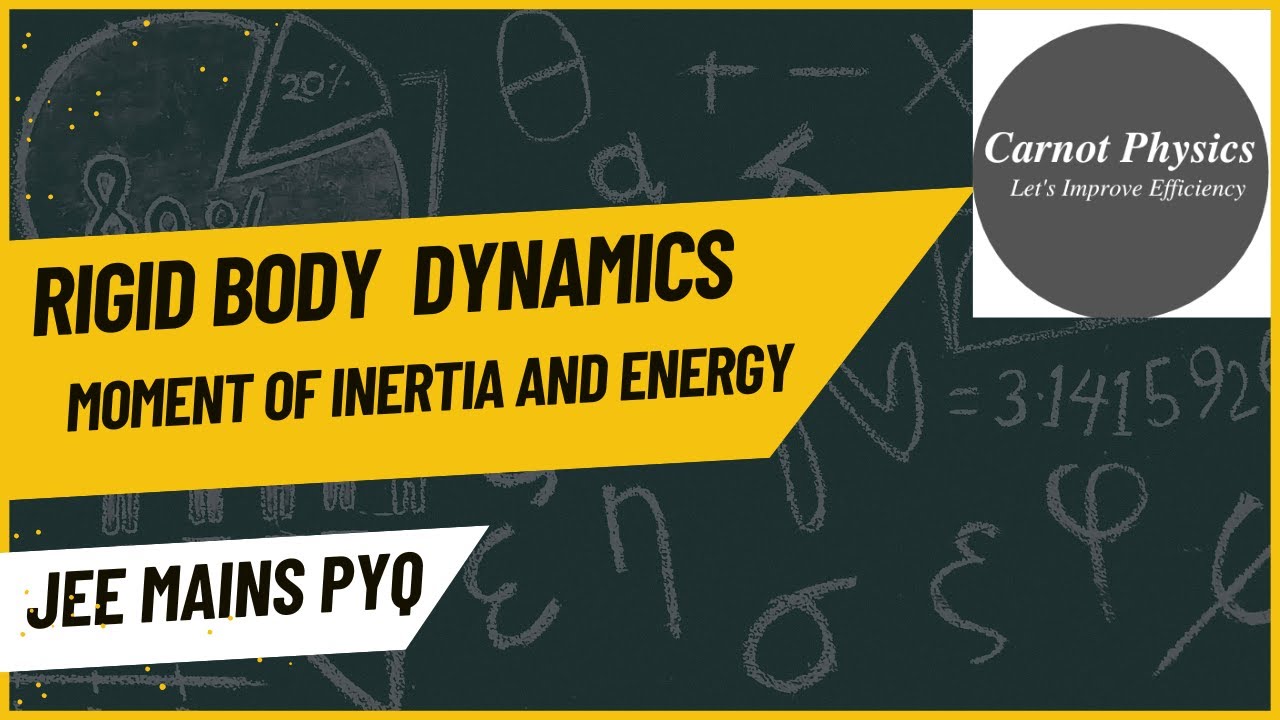 JEE Mains 2024 | Rigid Body Dynamics| Moment of Inertial - YouTube