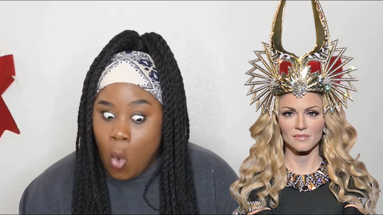 AjayII losing her mind over Madonna's creativity for almost 8 minutes ...