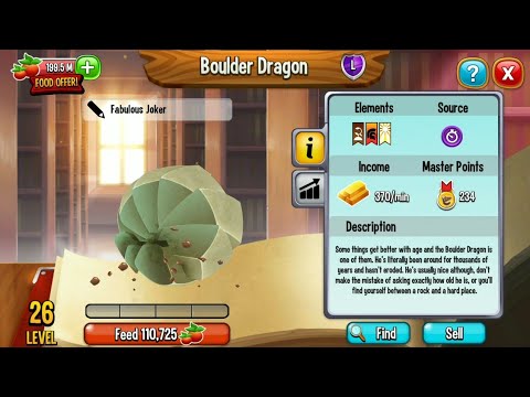 BOULDER DRAGON REVIEW dragoncity - YouTube
