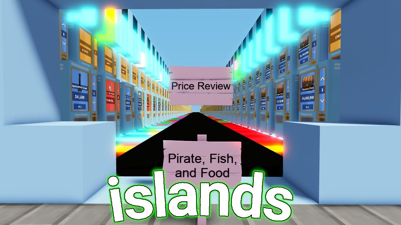Price review for Pirate and Food stores! | Roblox Islands - YouTube