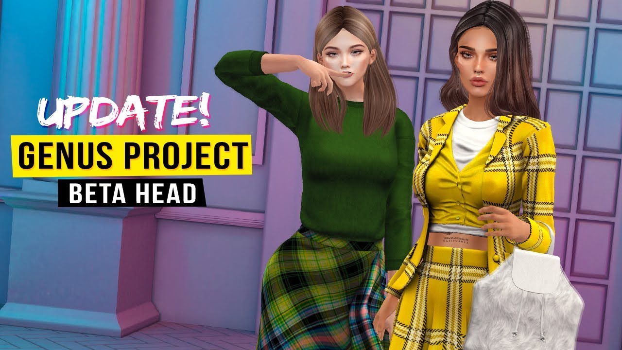 UPDATE! Genus Project bento head - Second Life (beta) - YouTube