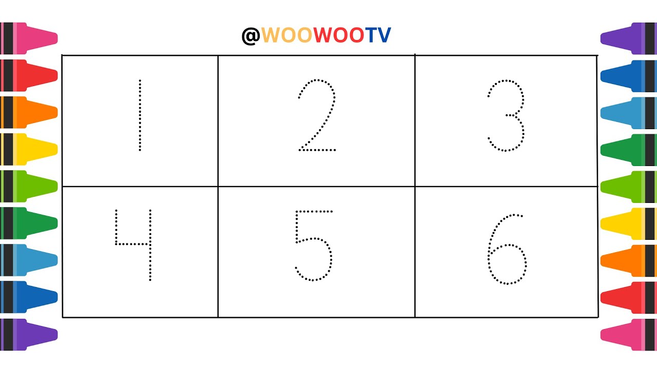 123 Numbers | 1234 Number Names | 1 To 20 Numbers | 12345 learning for ...