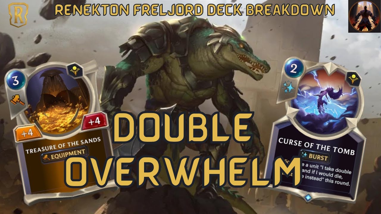 Doubling Our Overwhelm Damage With Renekton Akshan Sejuani! | Deck ...