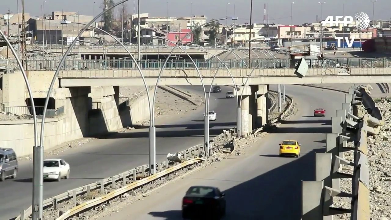 West Mosul In Ruins Six Months After ISIS Ousted - YouTube