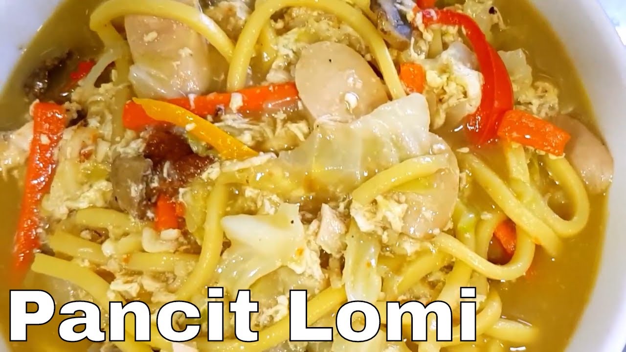 How to cook Pancit Lomi - YouTube