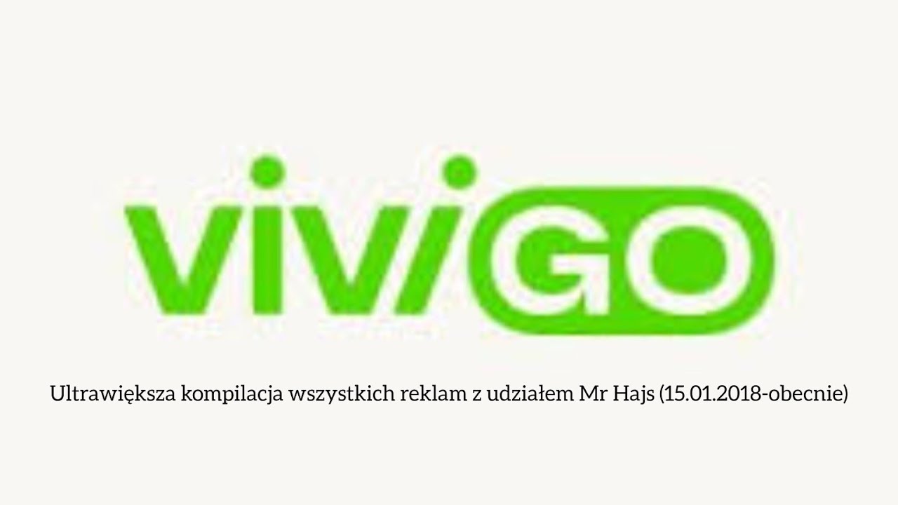 Vivus pl/Vivigo - Ultrawiększa kompilacja reklam z udziałem Mr Hajs (15 ...