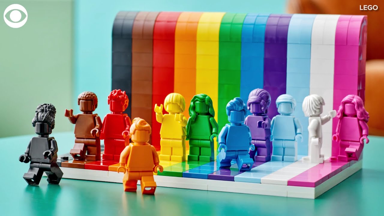 LEGO reveals first LGBTQ-themed set ahead of Pride Month - YouTube