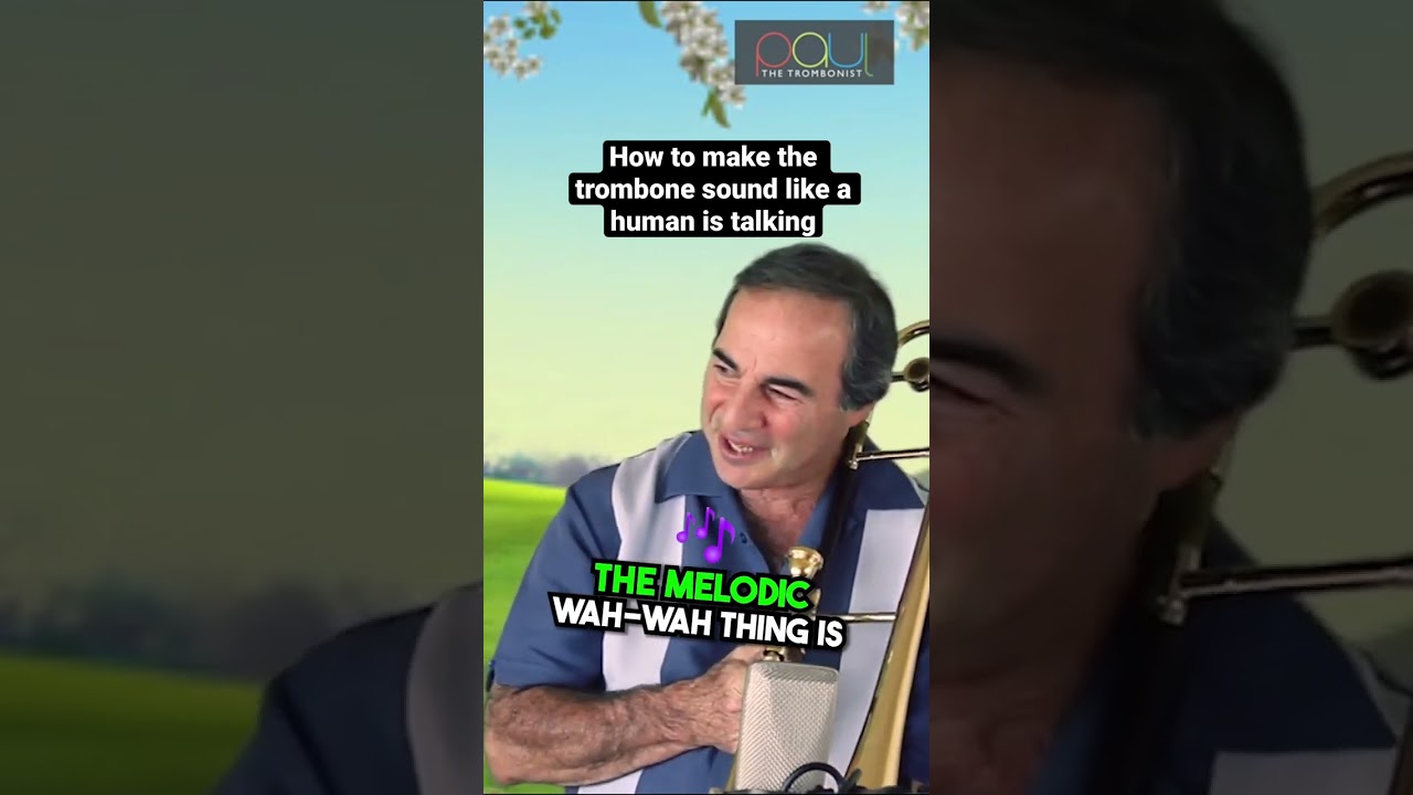 The great Alan Kaplan stops by to teach us how to make the trombone sound like a human talking ...