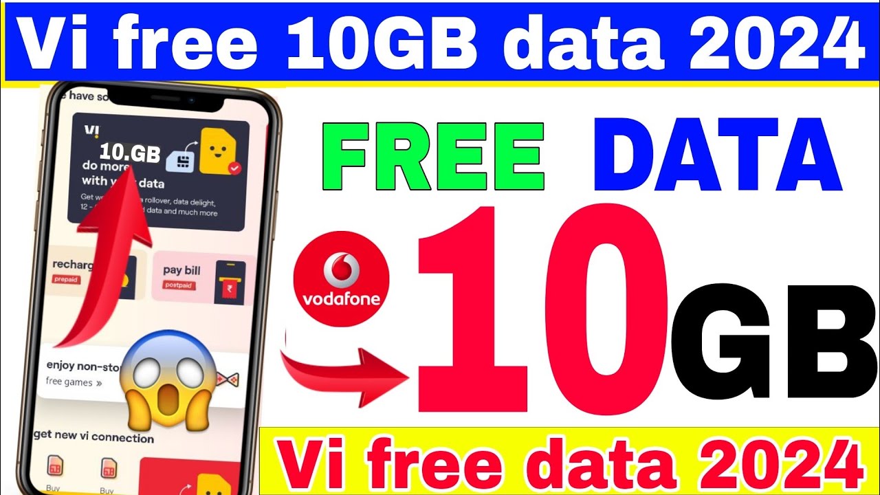 Vi free data offer today | Vi free data | Vi free 10GB Data | Vi free ...