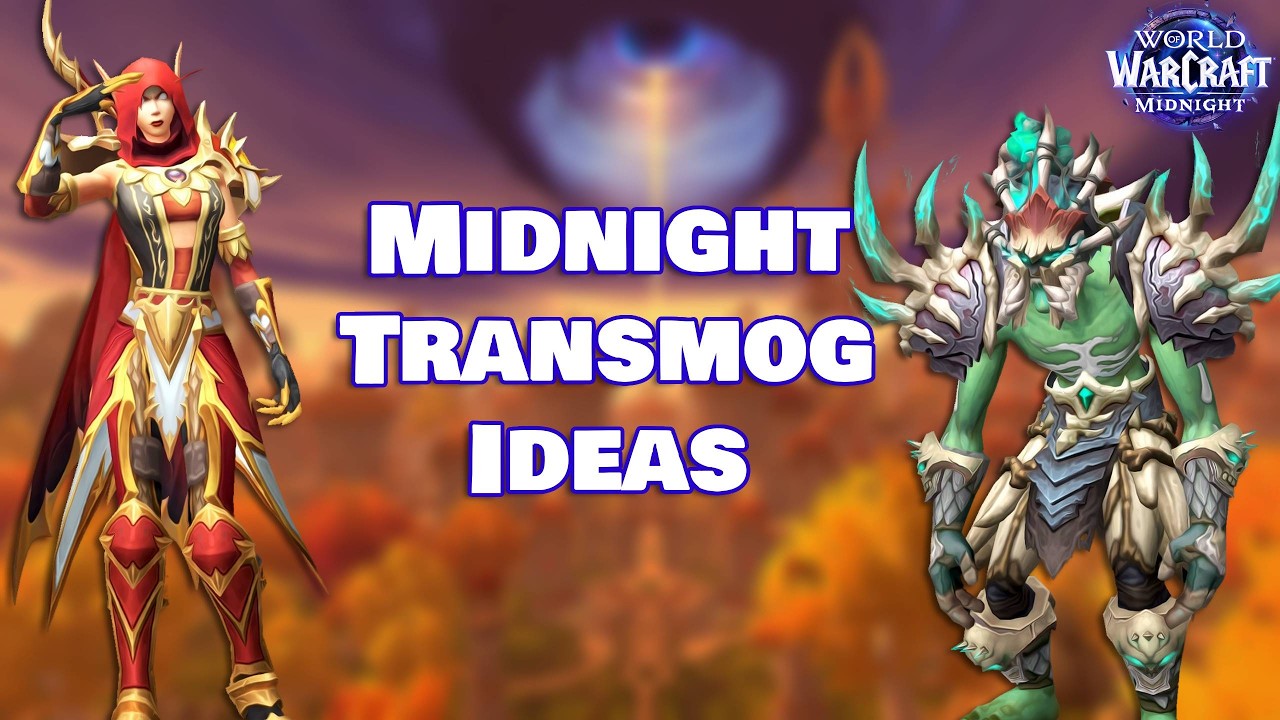 I made 16 Transmog Sets using Midnight Items - YouTube