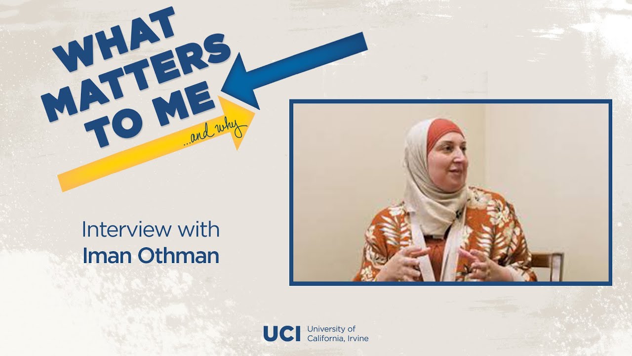 What Matters to Me and Why - Interview with Iman Othman, RN, MA, MSN ...