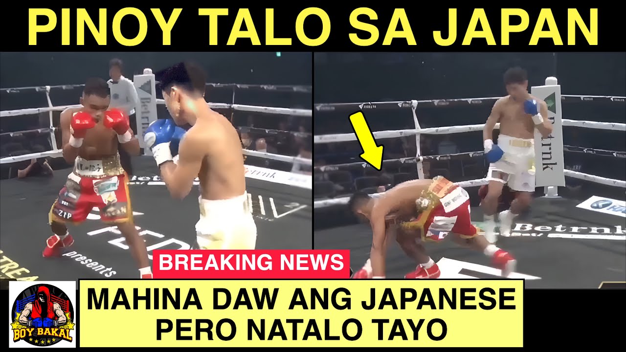 Breaking: Talo Ang Pinoy Sa JAPAN, Nabilangan Sa Round 1, Tatalunin Daw ...