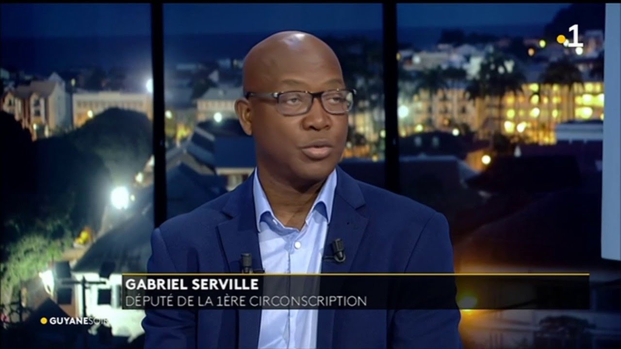 Gabriel Serville, député de la 1ère circonscription, invité du Guyane ...