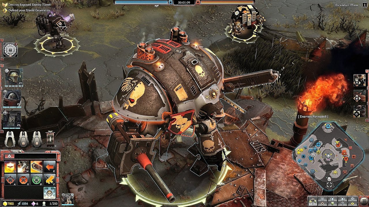 "WARHAMMER 40K MOST TITANIC STRUGGLE! Imperial Knights vs Orks RUTHLESS ...