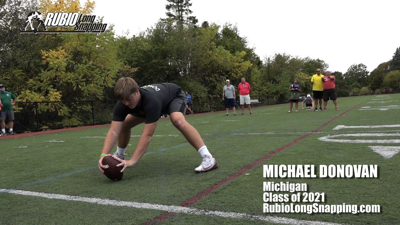 Michael Donovan - Long Snapper - YouTube