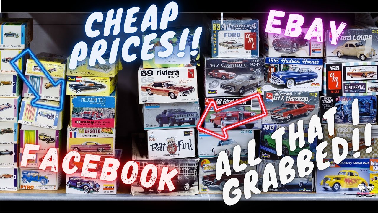 Model Car Haul from EBay, Facebook, and Antique Store. Great Deals even ...