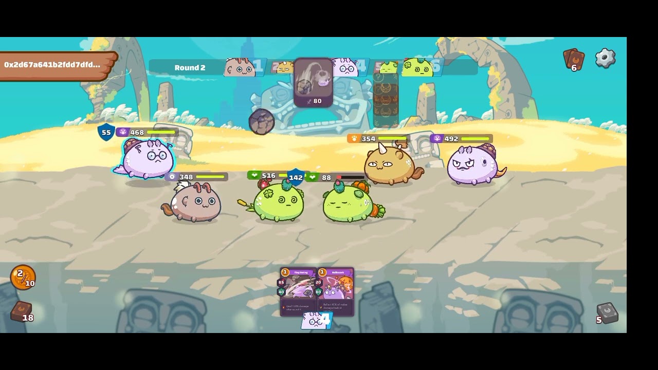 axie Infinity gameplay | Arena match | 21 season - YouTube