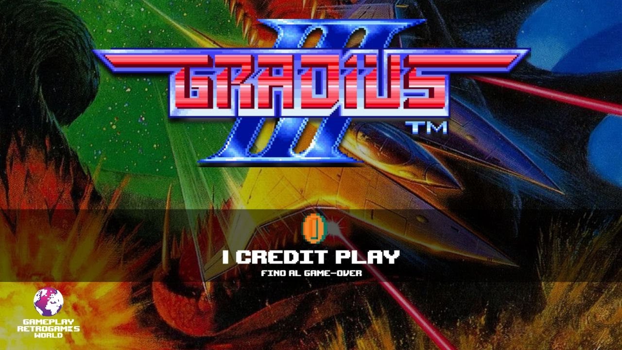 Gradius III (SNES) - [ 1 CREDIT PLAY ] - YouTube